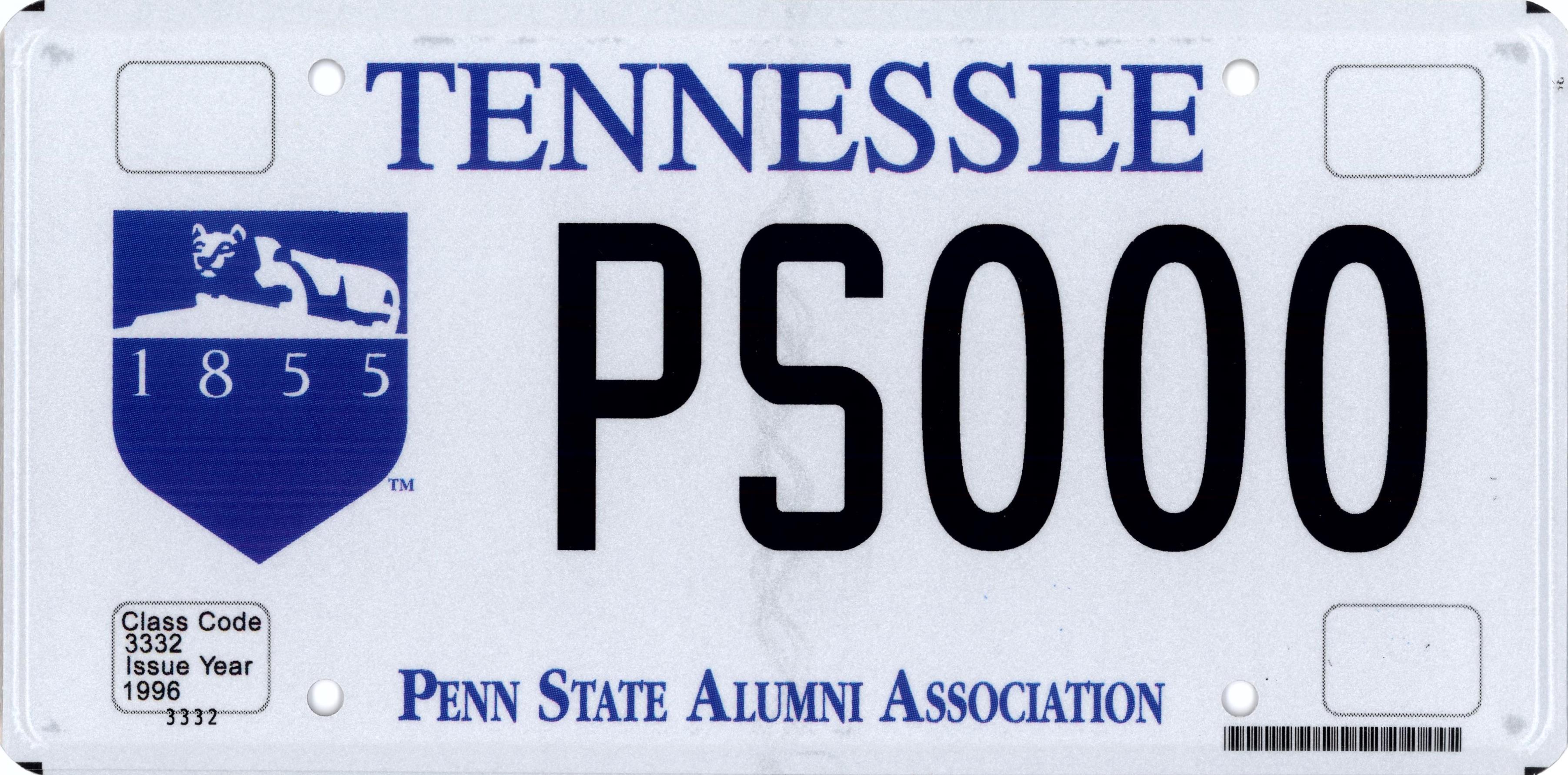 PENN STATE - COLLEGIATE PLATE – Vehicle Services County Clerk Guide
