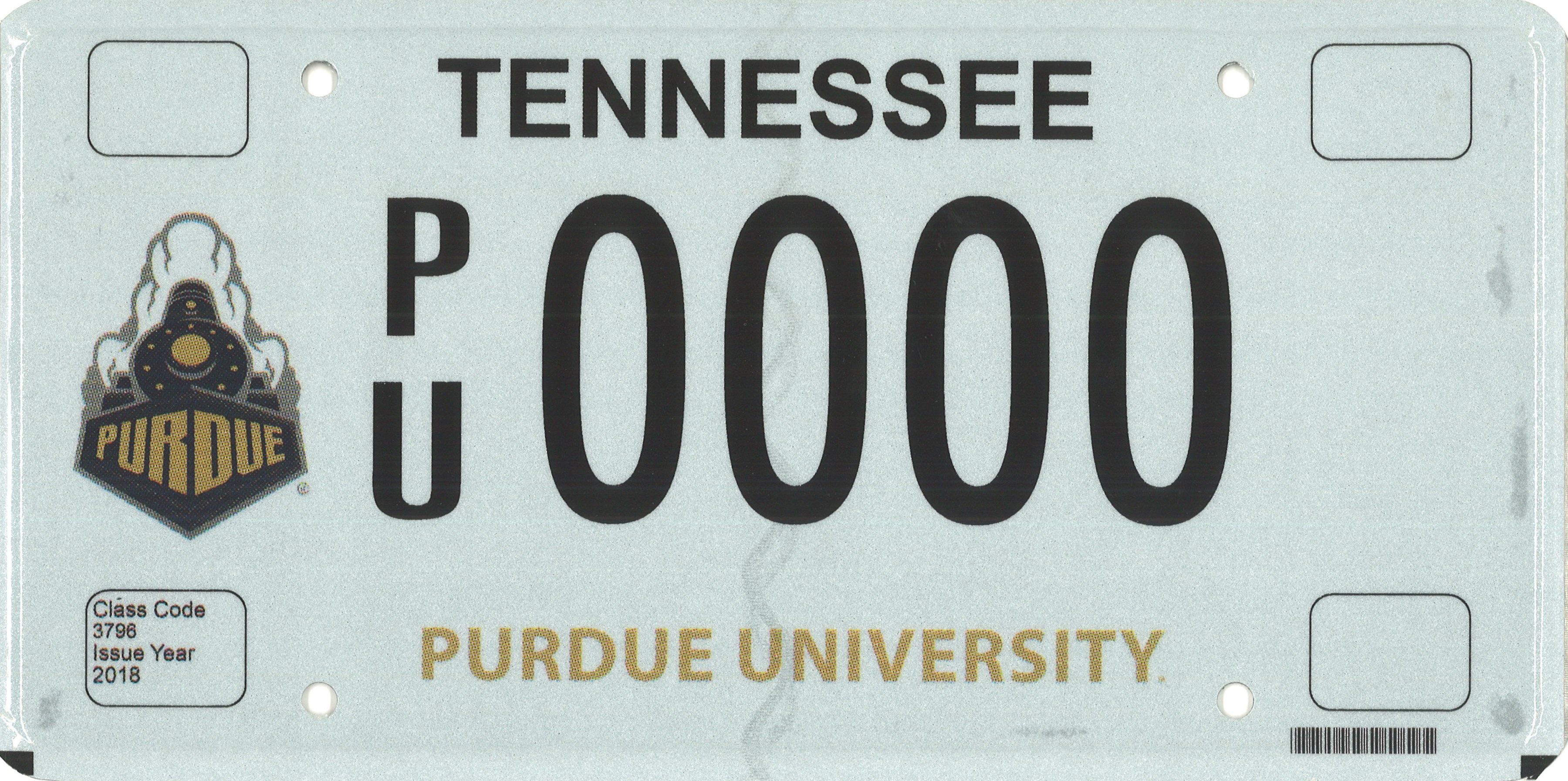 PURDUE - COLLEGIATE PLATE – Vehicle Services County Clerk Guide