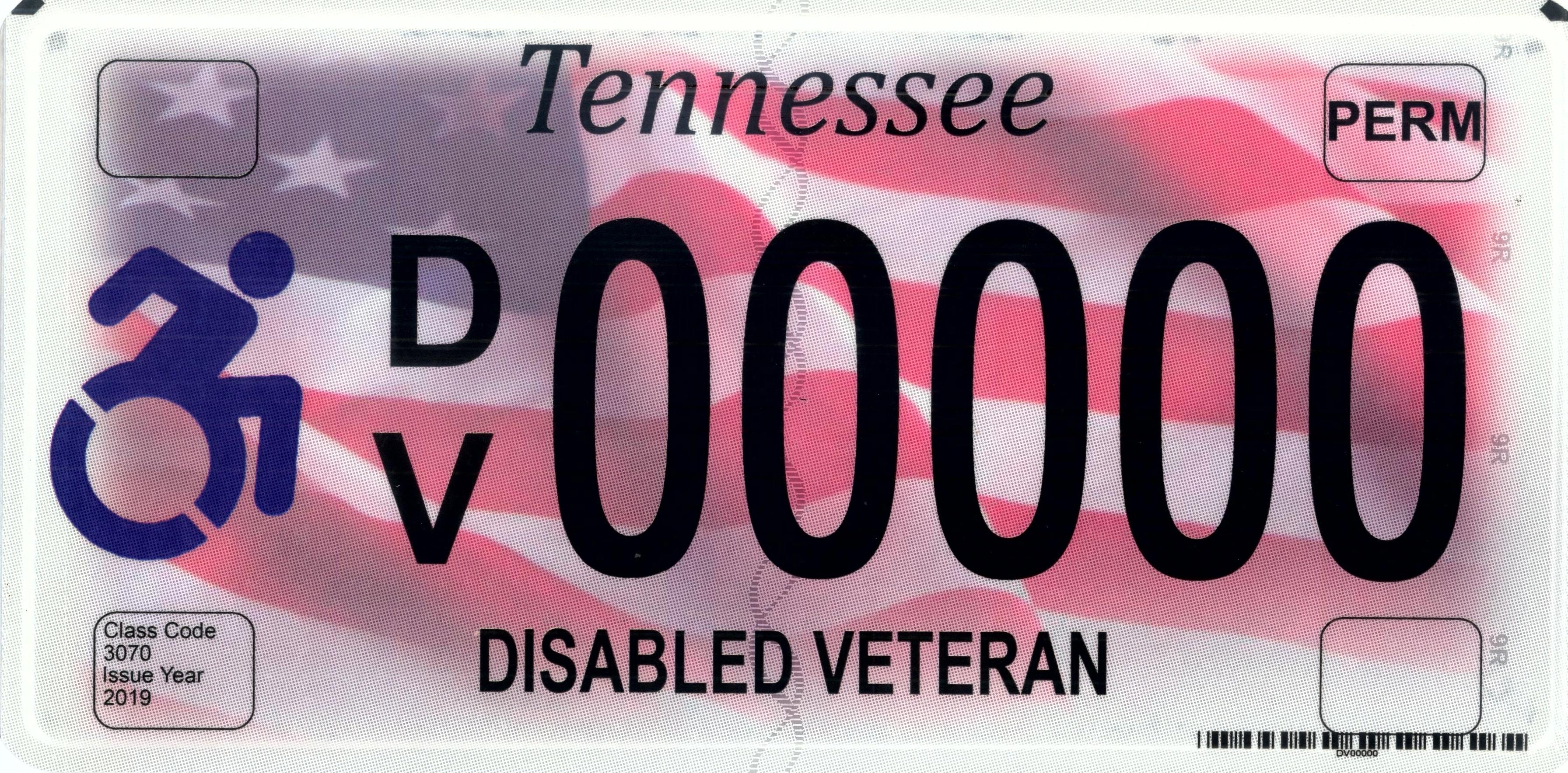 DISABLED VETERAN PLATE – Vehicle Services County Clerk Guide