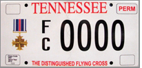 DISTINGUISHED FLYING CROSS PLATE – Vehicle Services County Clerk Guide